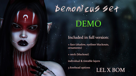 Second Life Marketplace - -bus- Demonicus Set DEMO {LeL BoM}